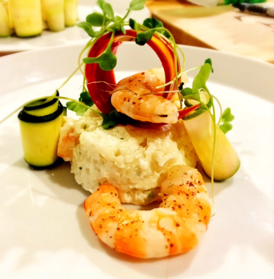 Rice and Shrimp Mousse - A Contemporary Version